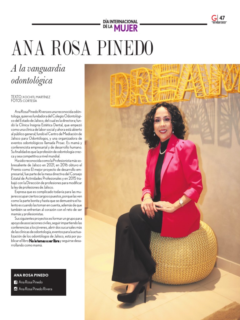 Entrevista Ana Rosa Pinedo | PDF