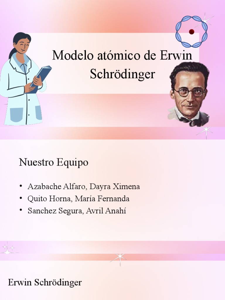 Modelo Atómico de Erwin Schrödinger | PDF | Mecánica cuántica | Electrón