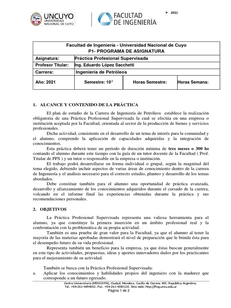 p1 2021 Pps Pet - Merged | PDF | Agua subterránea | Transporte por tubería