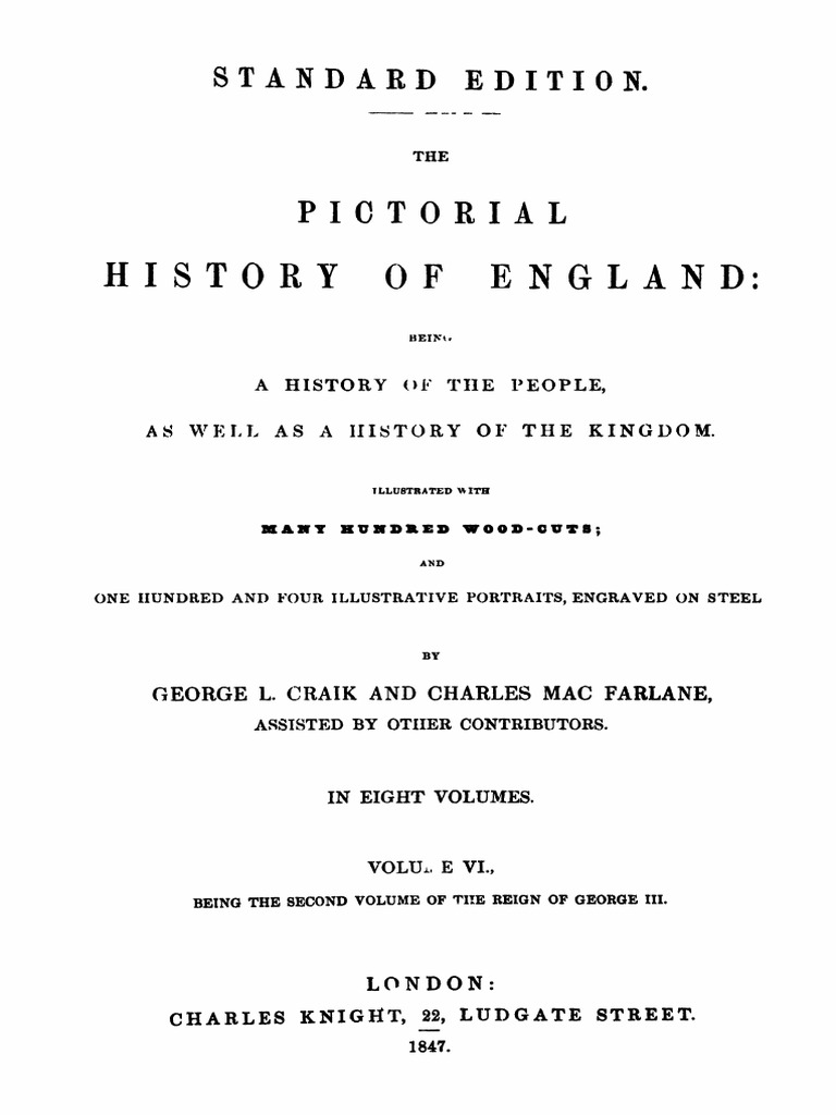 The Pictorial History of England | PDF