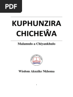 1 - Chichewa Guide - Nthondo | PDF | Mystery, Thriller & Crime Fiction
