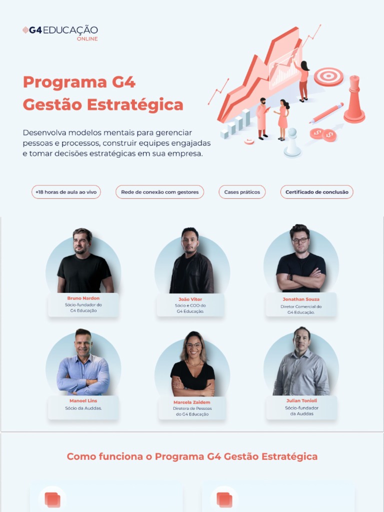 Ementa - Programa G4 Gestão Estratégica | PDF