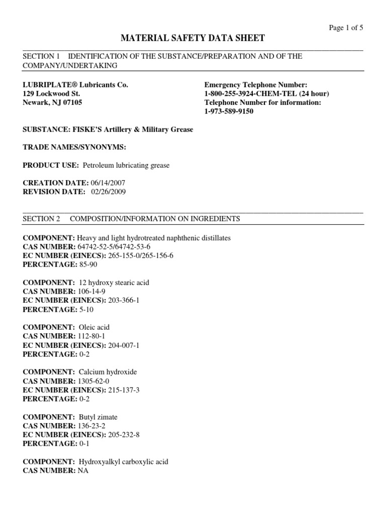 196 FISKE'S Artillery & Military Grease | PDF