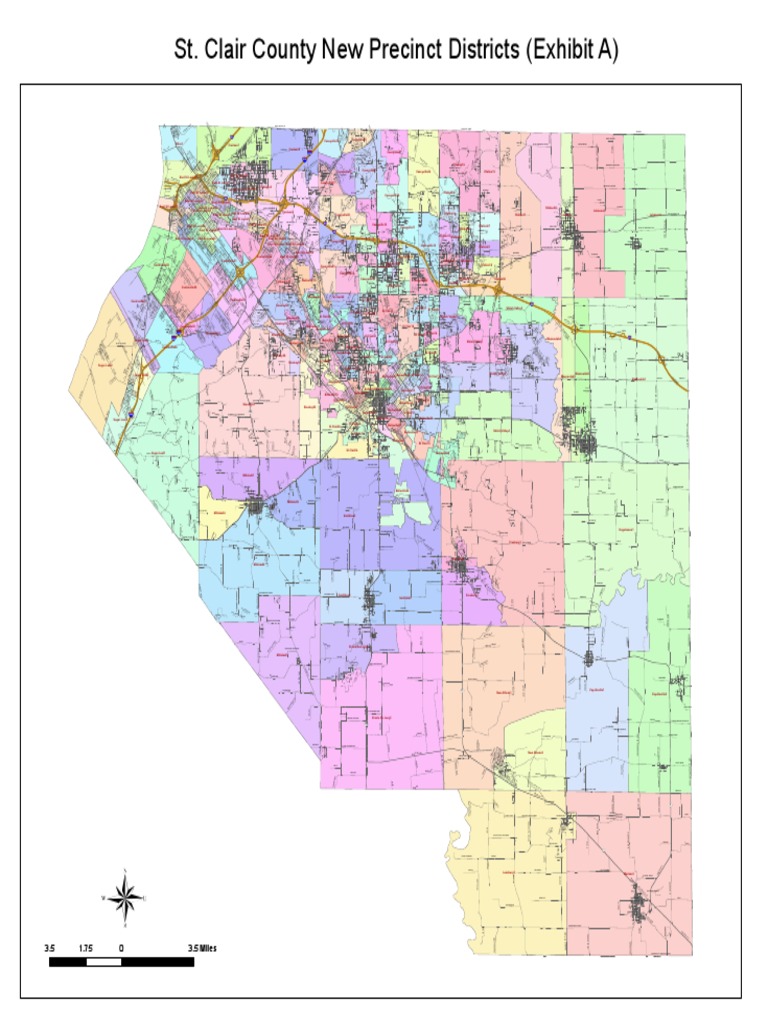 St. Clair County Voting Precinct Map | PDF