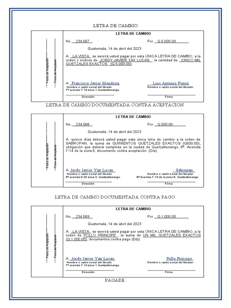 Titulos de Credito | PDF