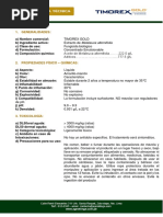 Ficha Técnica Timorex Gold Syngenta (México) | PDF | Agua | Residuos