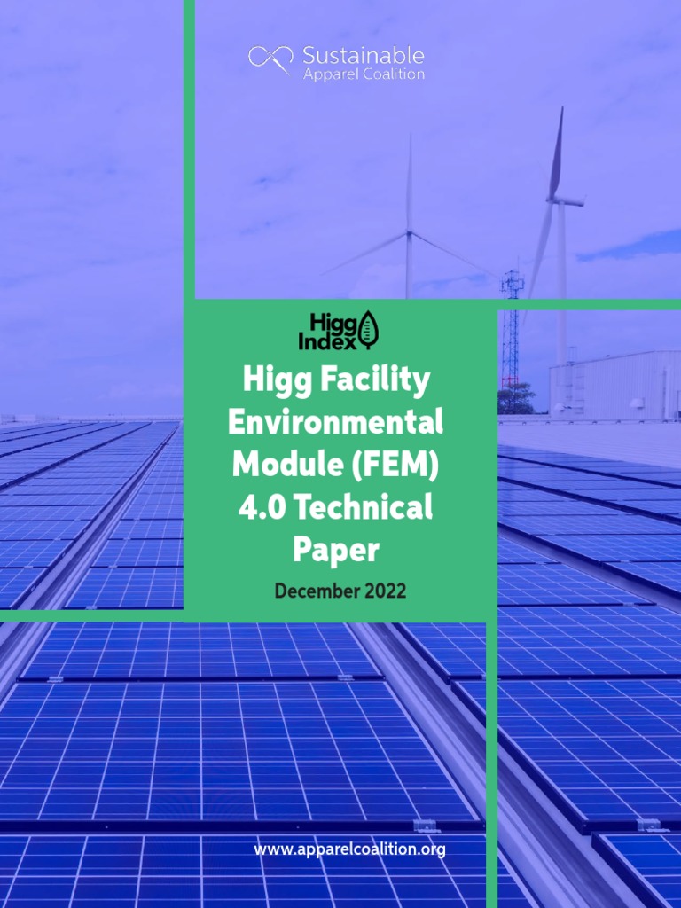 SAC Higg Index Higg FEM 4 Technical Paper | PDF | Nature | Natural ... SAC Higg Index Higg FEM 4 Technical Paper | PDF | Nature | Natural ...