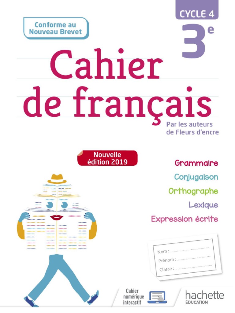 Cahier de Francais 3e | PDF