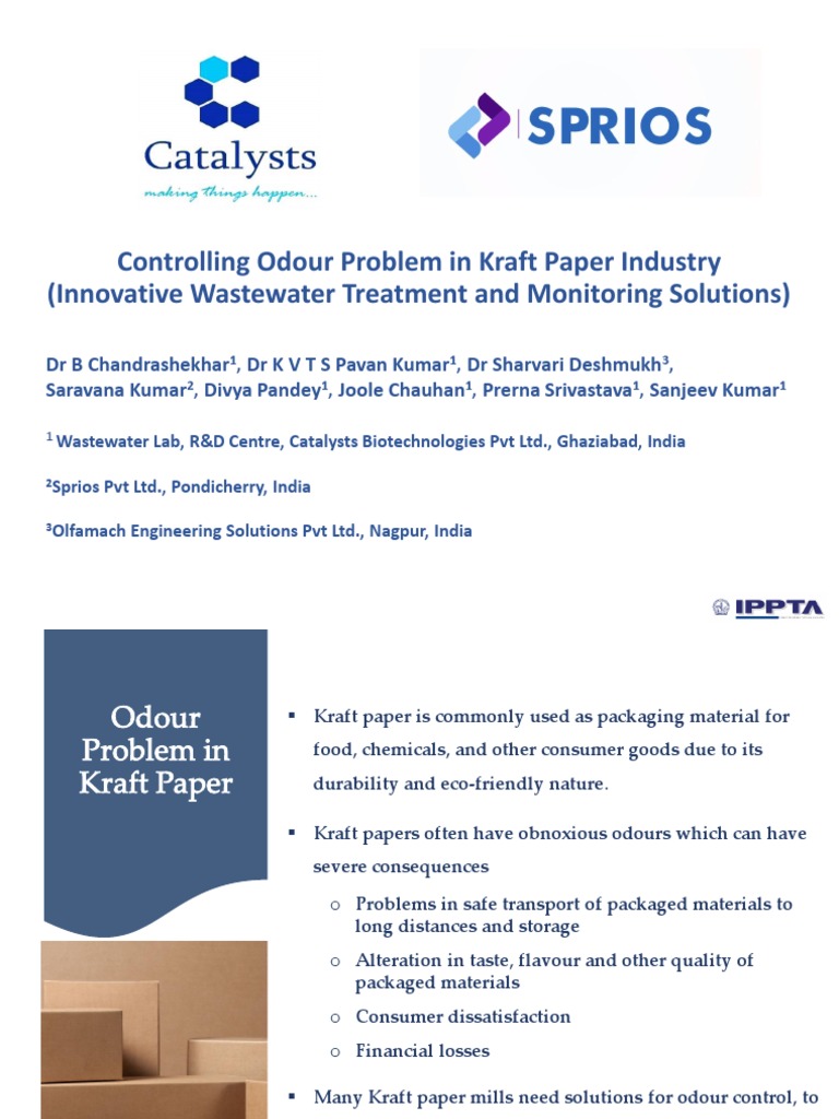 Odour Control in Kraft Paper Production | PDF | Odor | Chemistry