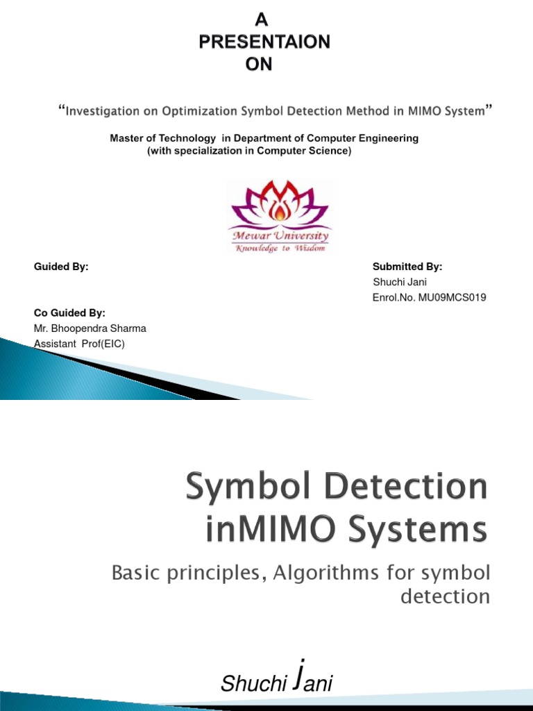 Guided By:: Submitted By: Shuchi Jani Enrol - No. MU09MCS019 | PDF ...