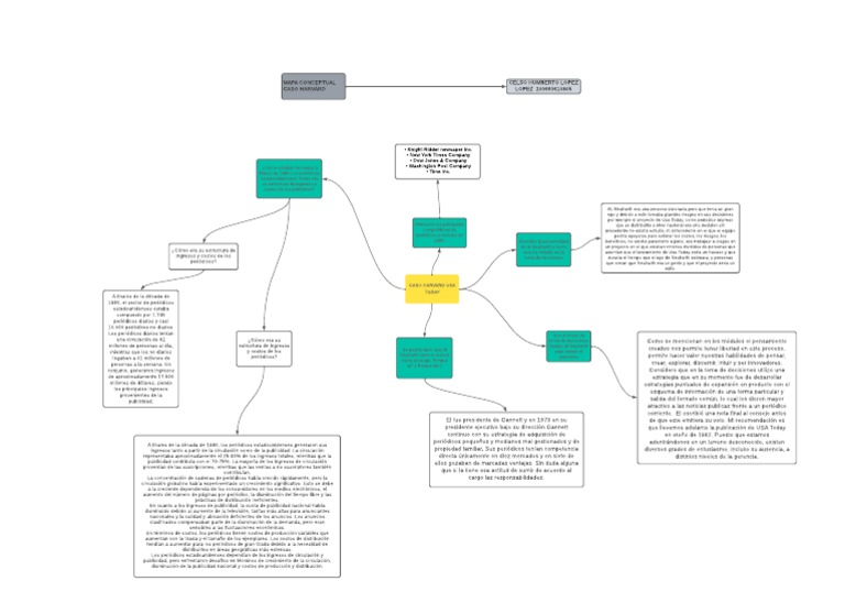 Mapa Conceptual CASO II | PDF