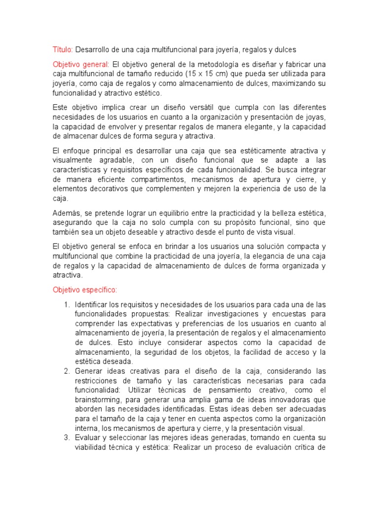 Metodologia de Bruce Archer | PDF | Diseño | Evaluación