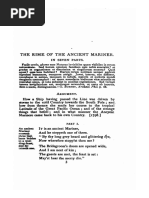 The Rime of The Ancient Mariner (Text of 1834) | PDF
