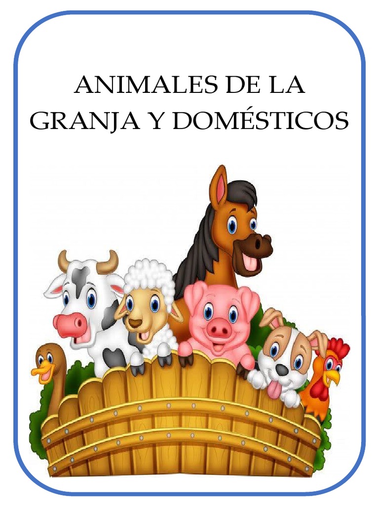Animales de Granja y Domésticos | PDF