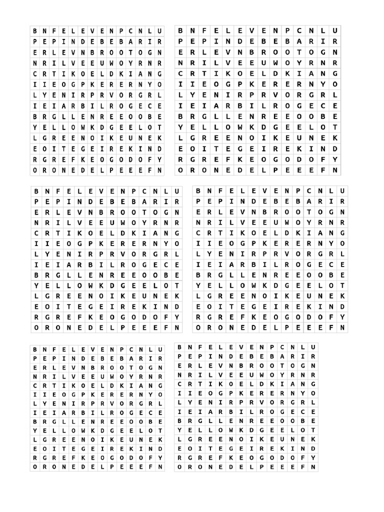 WORDSEARCH REVIsion | PDF