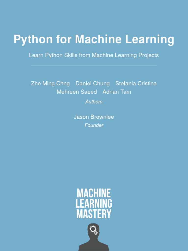 Python For Machine Learning Sample | PDF | World Wide Web | Internet & Web