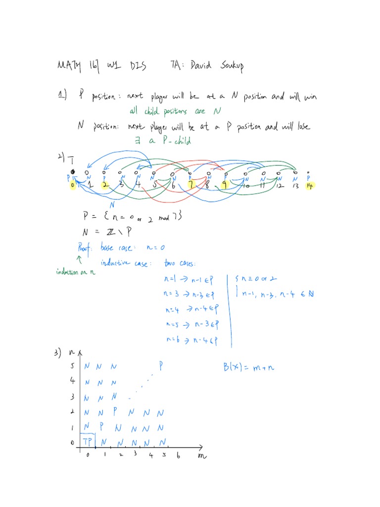 Math 167 Lec & Dis | PDF
