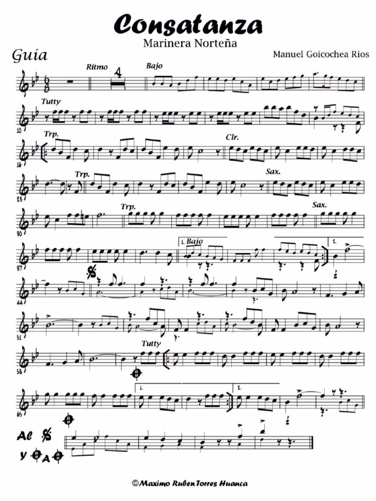 Constanza (Marinera) | PDF