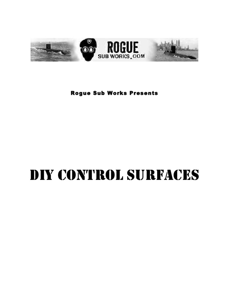Rogue Sub Works DIY Appendages | PDF