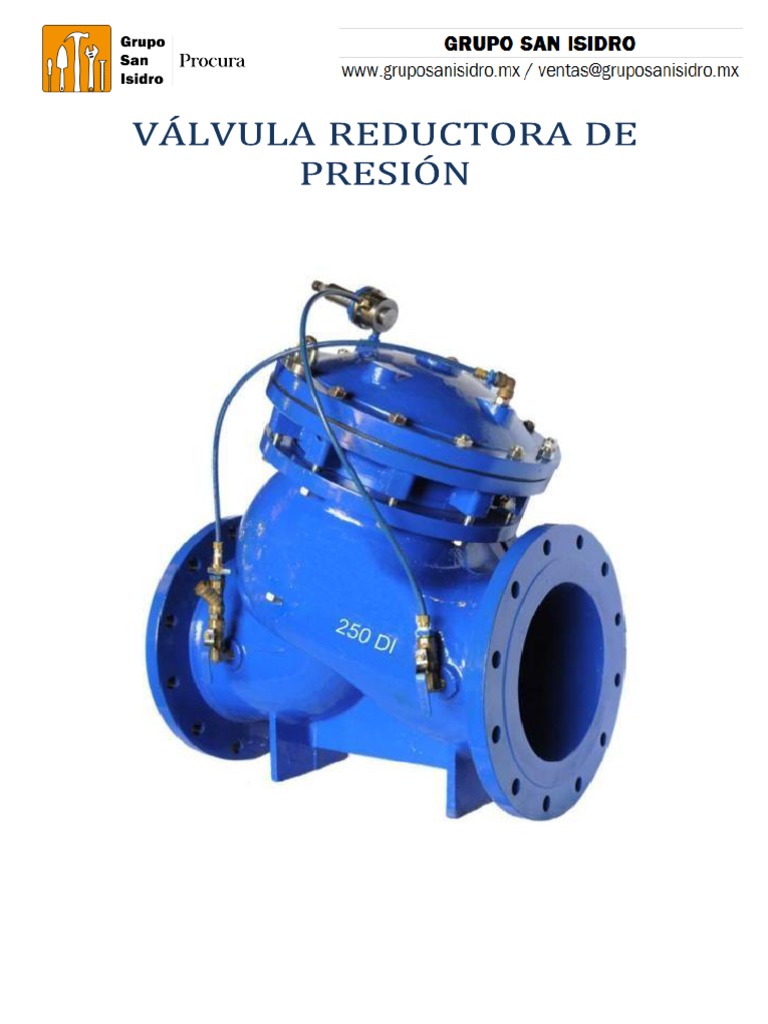 Valvula Reductora de Presion | PDF