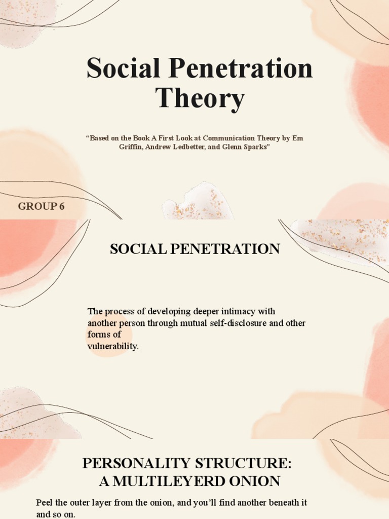 Understanding Social Penetration Theory | PDF