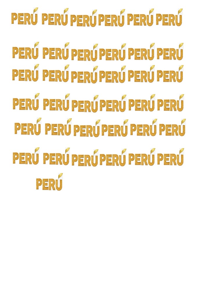 Peru Letra | PDF