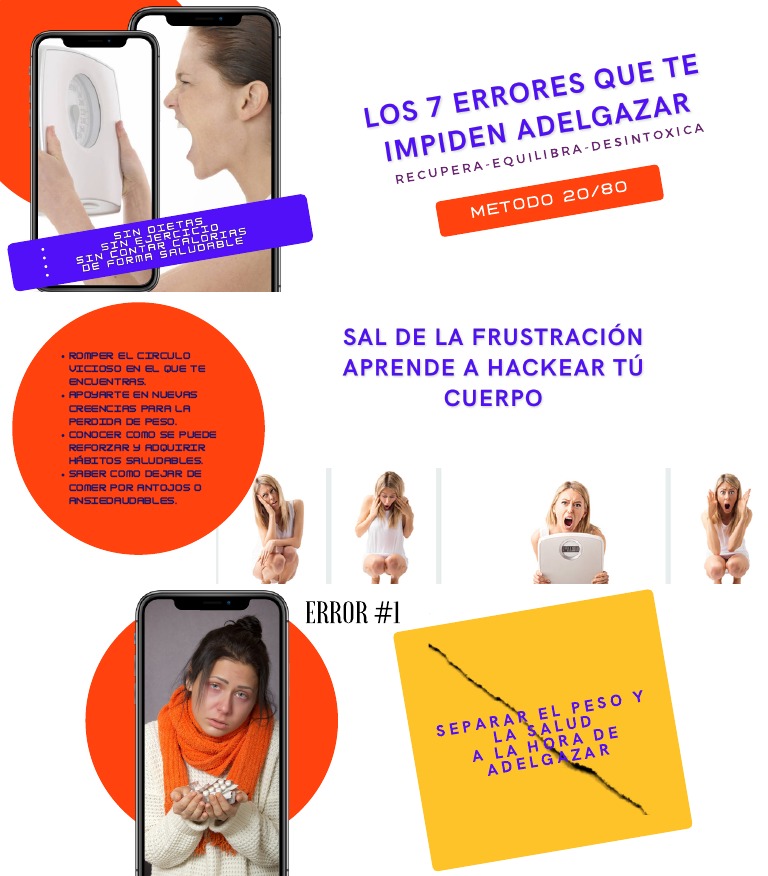 7 Errores Que Te Imiden Adelgazar | PDF | Salud y bienestar