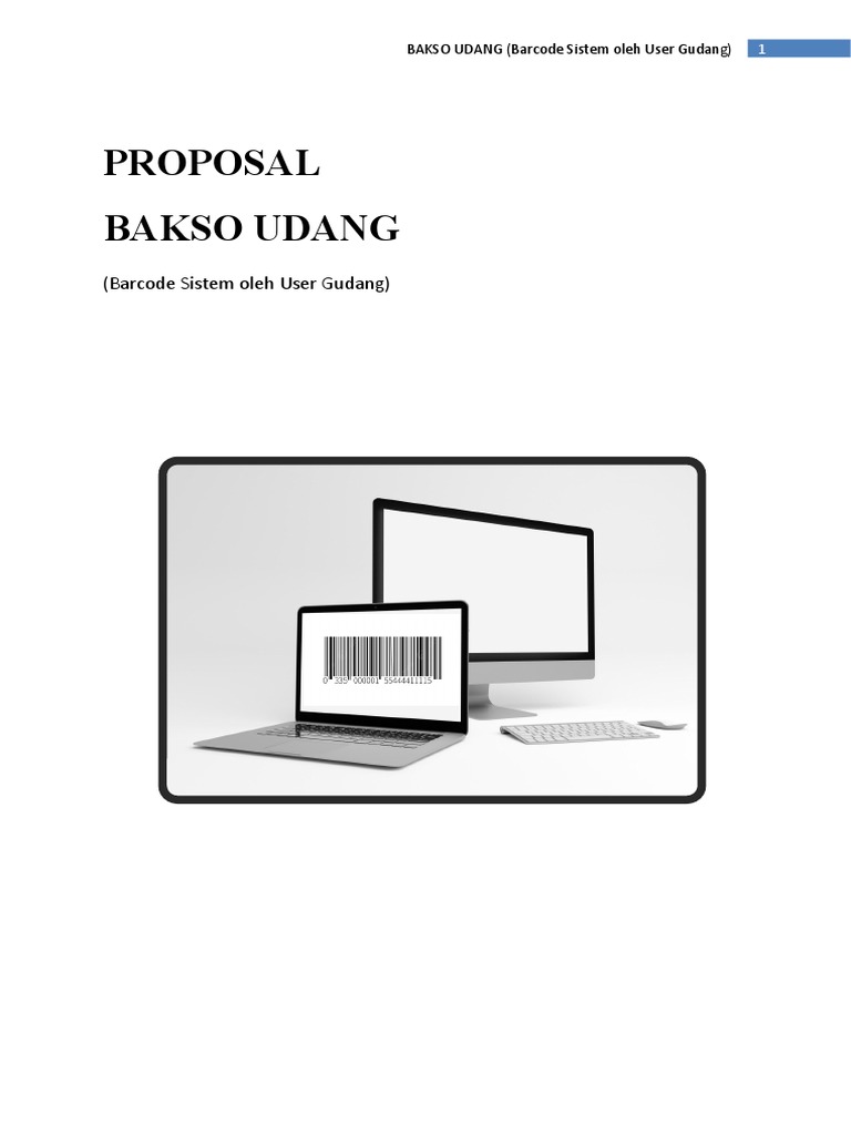 Proposal Bakso Udang | PDF