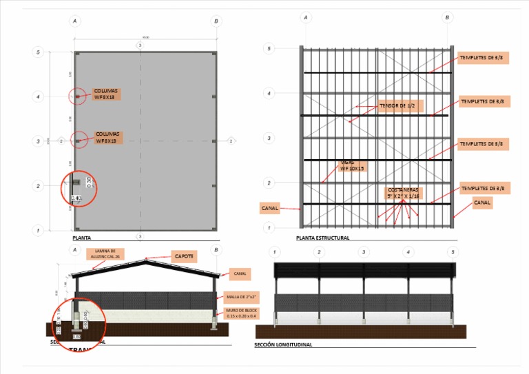 22 11 03 ESQUEMAS PRELIMINARES BODEGA FINCA PANCHITA | PDF