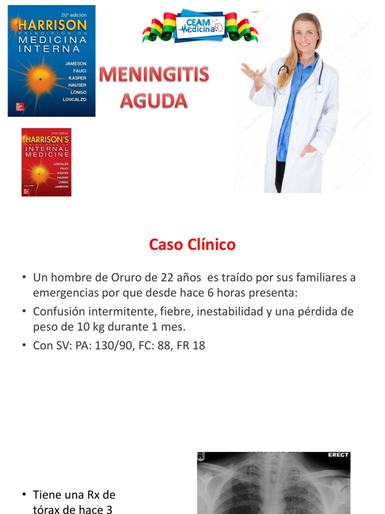 Meningitis Bacteriana: Caso Clínico y Tratamiento | PDF | Meningitis ...