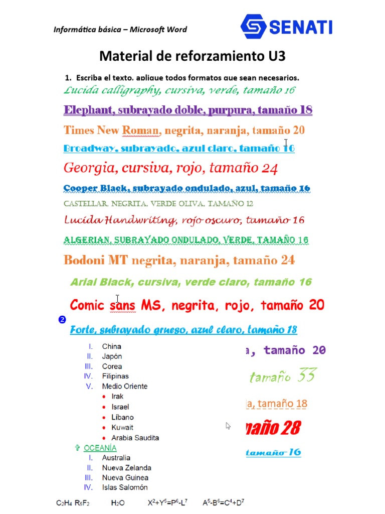 SINU-151 Unidad03 Material Reforzamiento | PDF