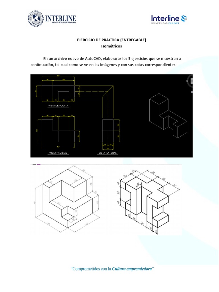 Ejercicio 5 de Práctica - Isométricos | PDF