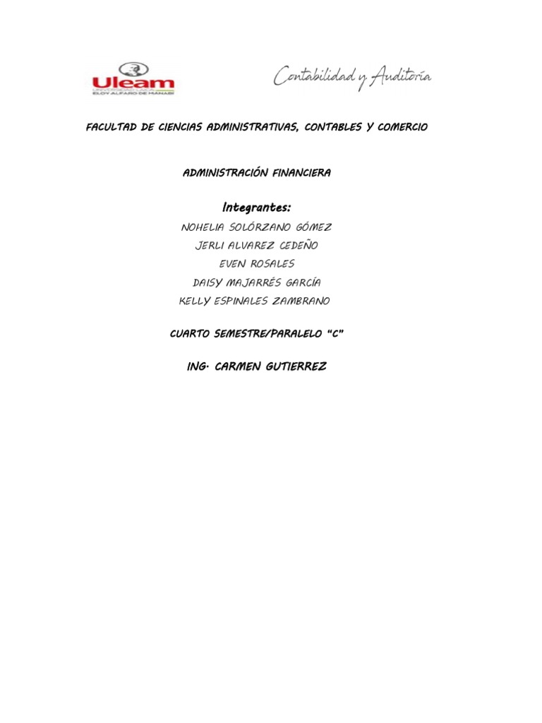 Estructura de Capital Optimo | PDF | Compartir (Finanzas) | Deuda