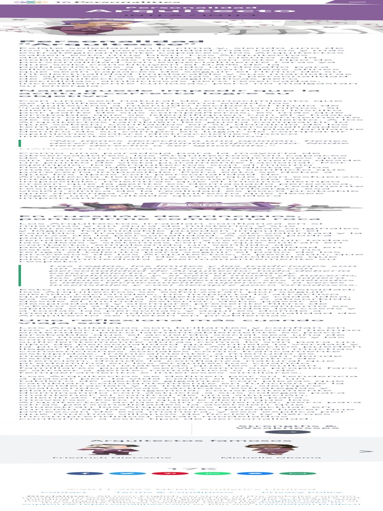 Personalidad "Arquitecto" (INTJ) 16personalities | PDF