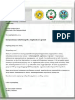 Liham Pag-Uulat | PDF