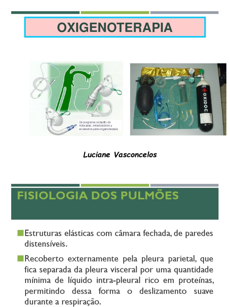 Oxigenoterapia | PDF