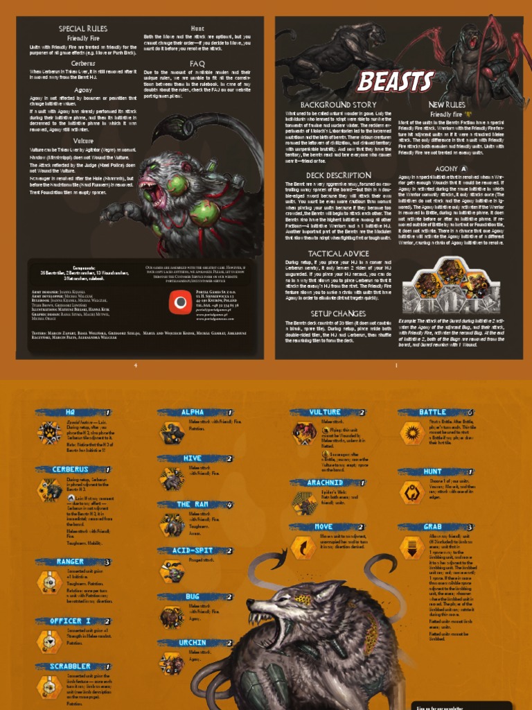 Beasts Rules en | PDF