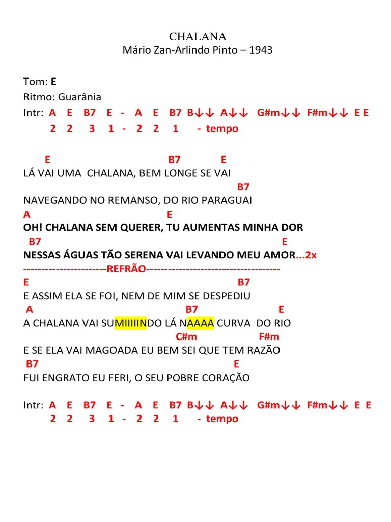 Chalana e | PDF