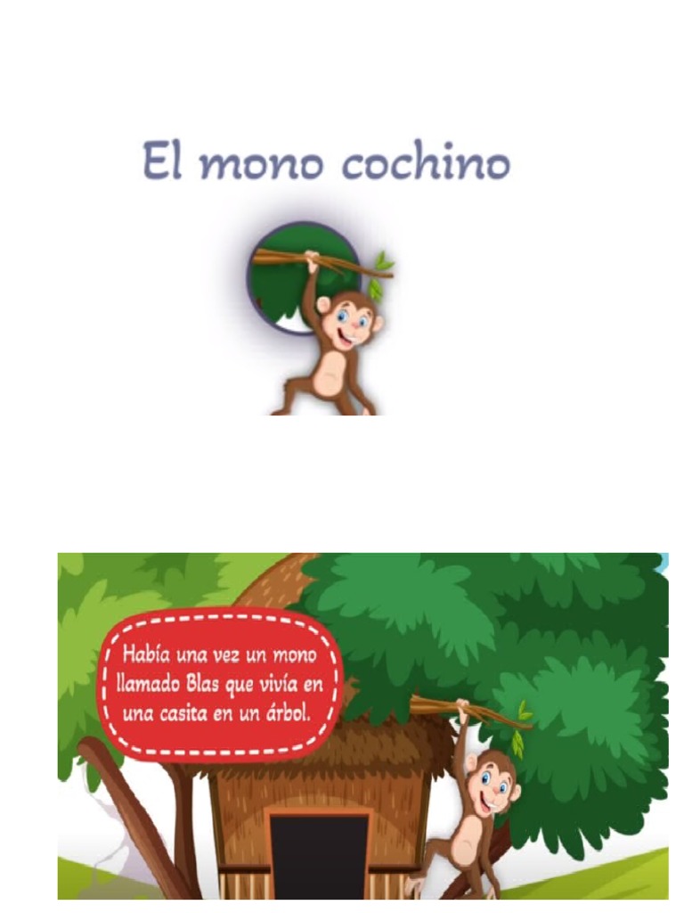 Cuento Del Mono Cochino | PDF