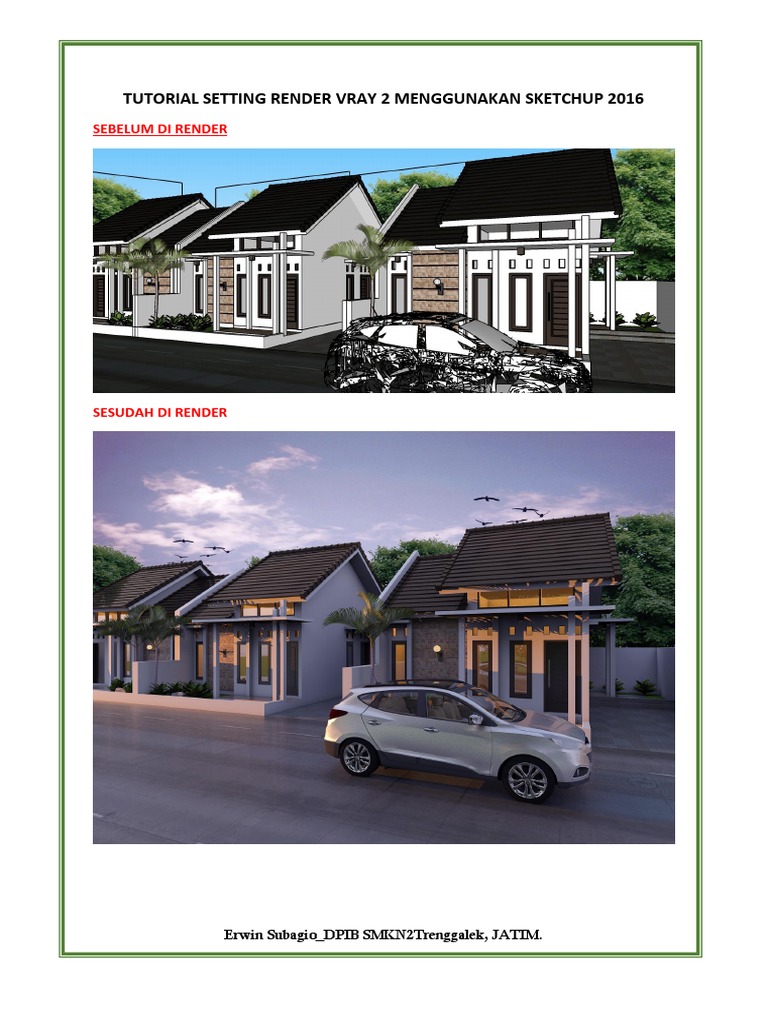 Tutorial Setting Vray 2 | PDF