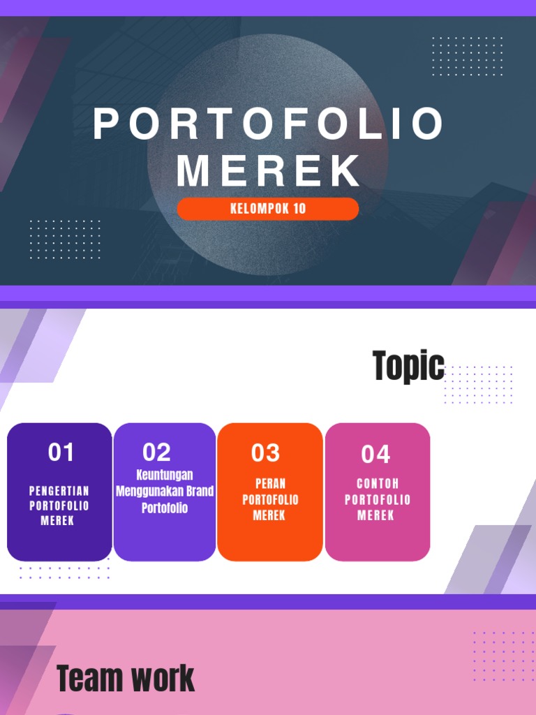 Kel 10 Portofolio Merek | PDF