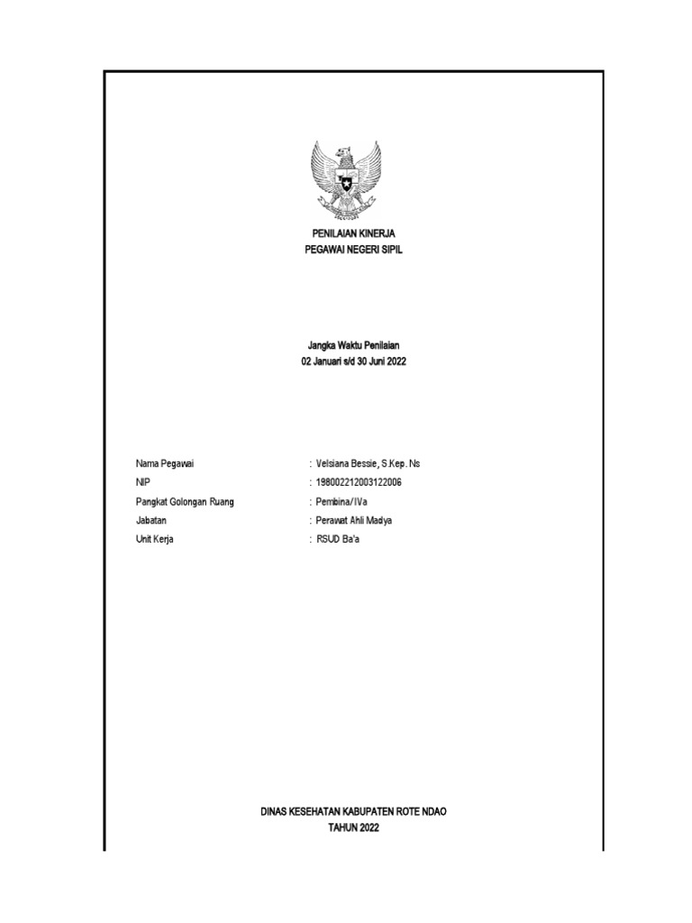 SKP Ibu Velsi Besie Fixxx | PDF