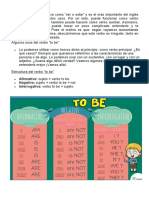 Introducción al verbo "to be" en inglés | PDF | Verbo | Idiomas