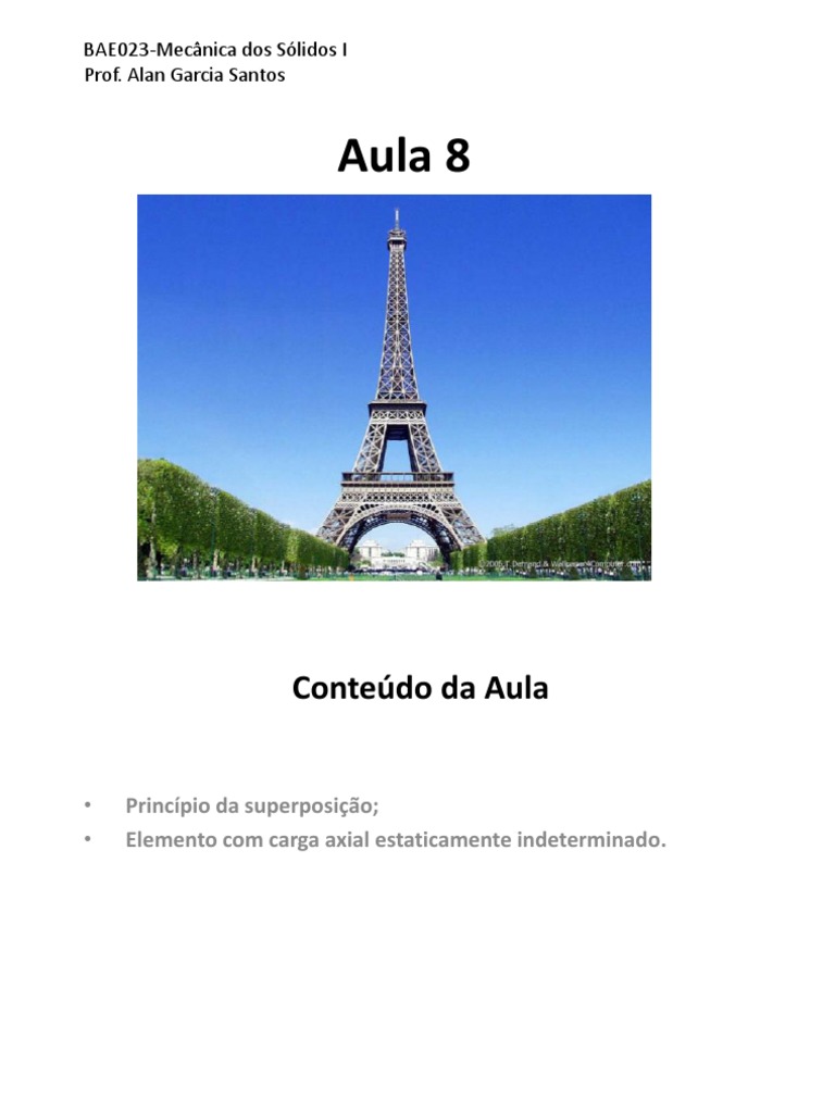 Mecsol1 Aula 8 | PDF