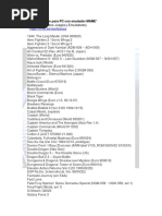 List of Games CPS1,2,3 | PDF | Capcom | Japanese Games