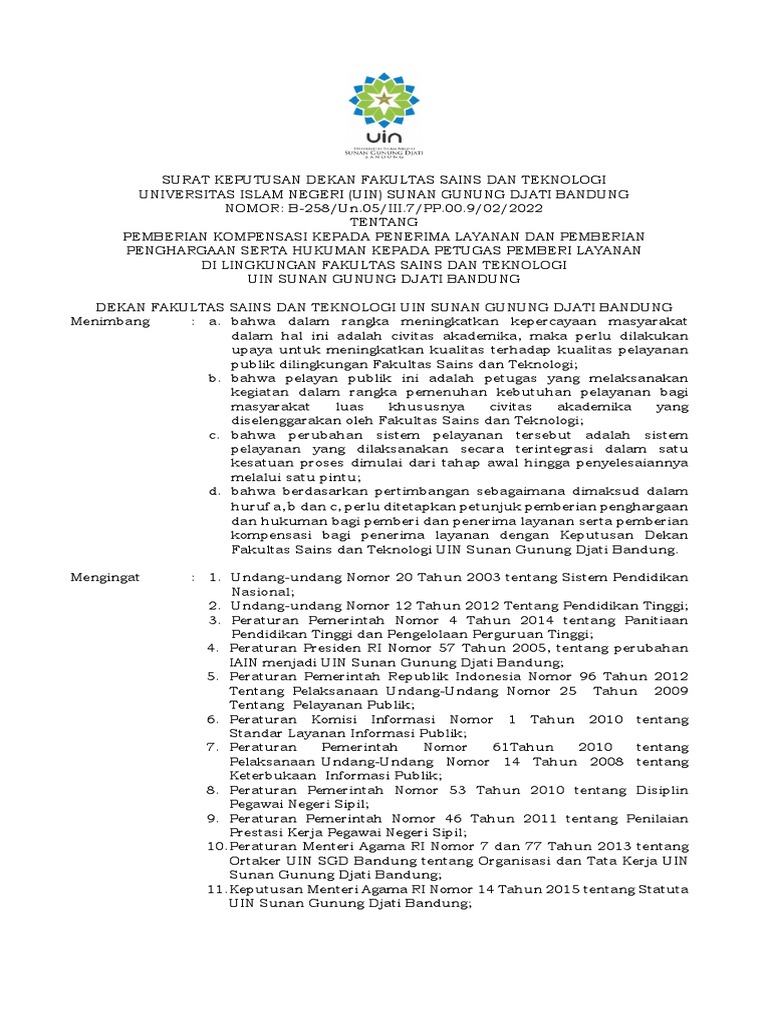 SK Ketentuan Reward Dan Punishment | PDF SK Ketentuan Reward Dan Punishment | PDF