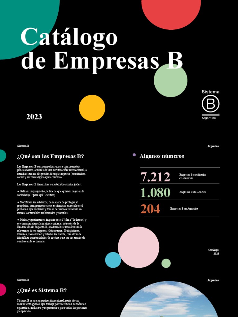 Catálogo Empresas B | PDF