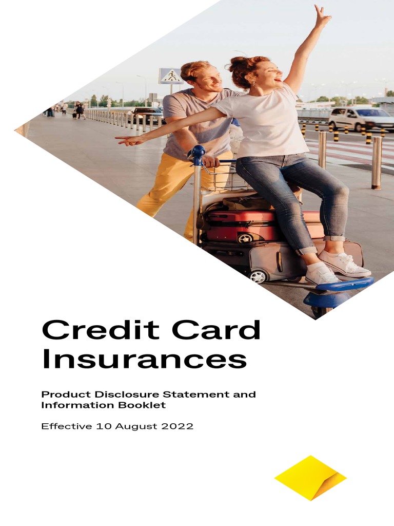 CommBank Credit Card Travel Insurance PDS | PDF | Finance & Money ...