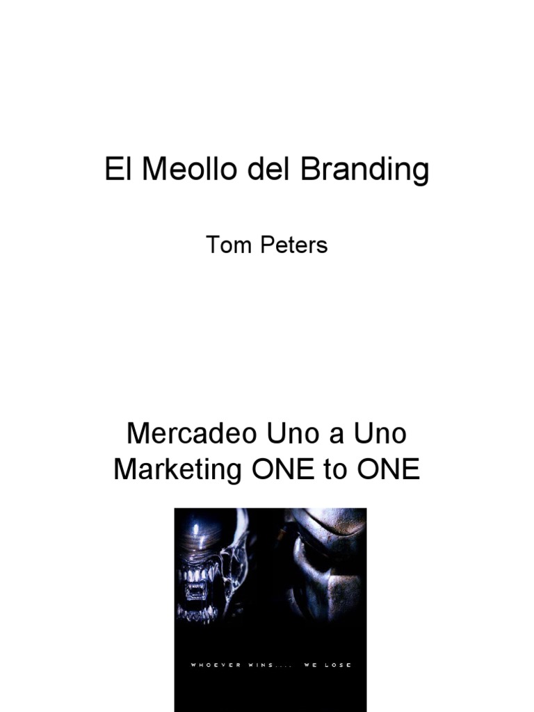 El Meollo Del Branding | PDF