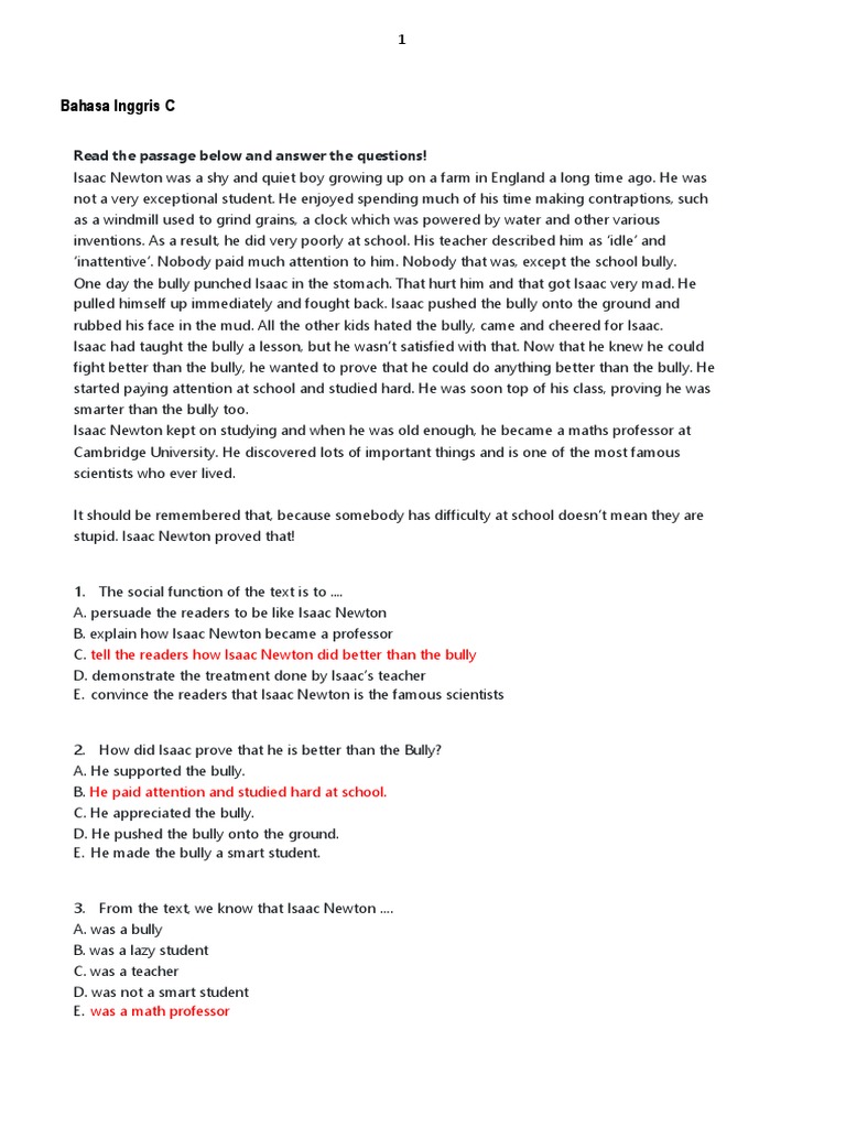 Bahasa Inggris C | PDF | World Wide Web | Internet & Web